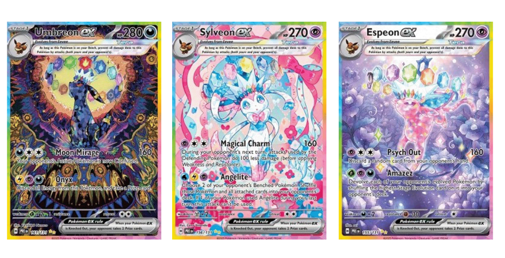 Prismatic Evolutions – Lucario ex & Tyranitar ex Premium Collection Box ...